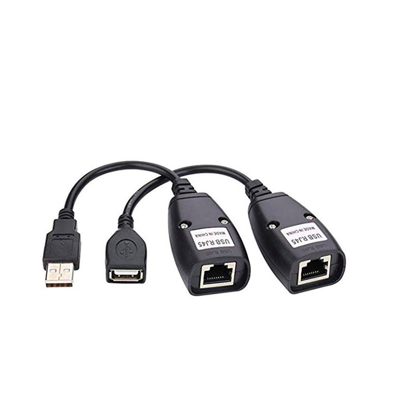 USB over CAT5/Cat6, max. 50m