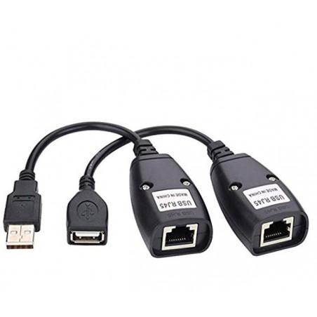 USB over CAT5/Cat6, max. 50m